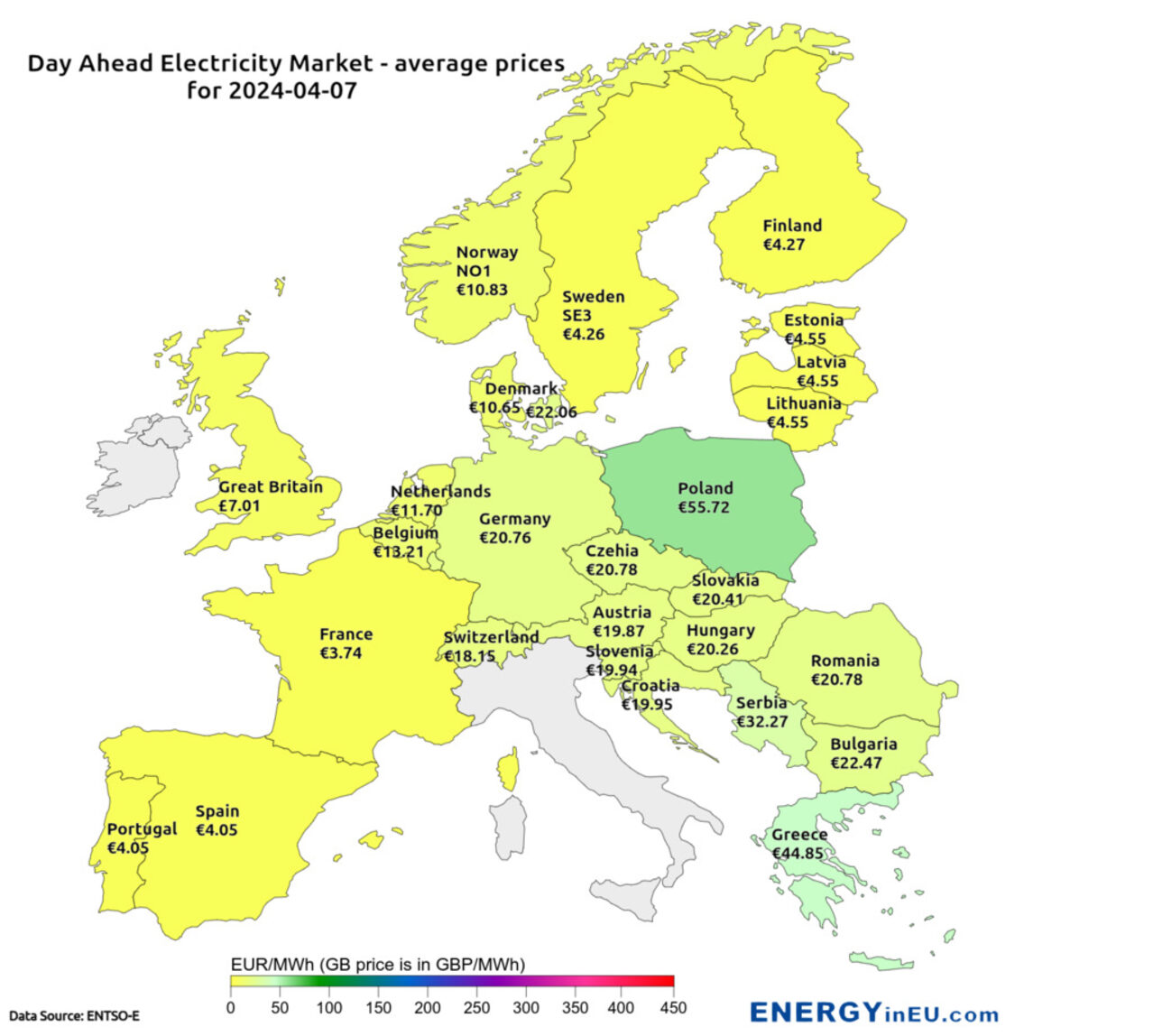 15 horas de precios de la electricidad cero y negativos en Bulgaria - Notiulti